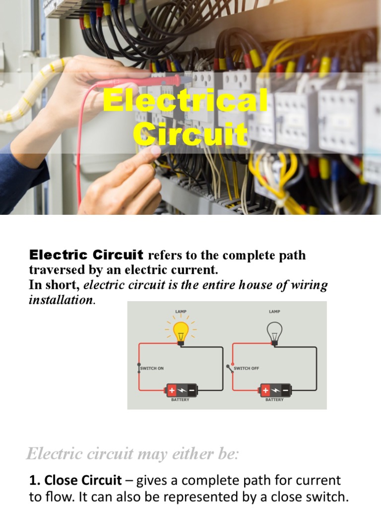ELectrical Circuit | PDF | Electric Power Distribution | Electrical Wiring