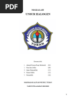 Unsur Halogen: Sifat dan Manfaatnya | PDF