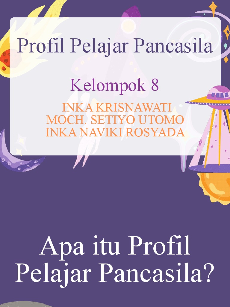 Kelompok 8 Profil Pelajar Pancasila | PDF