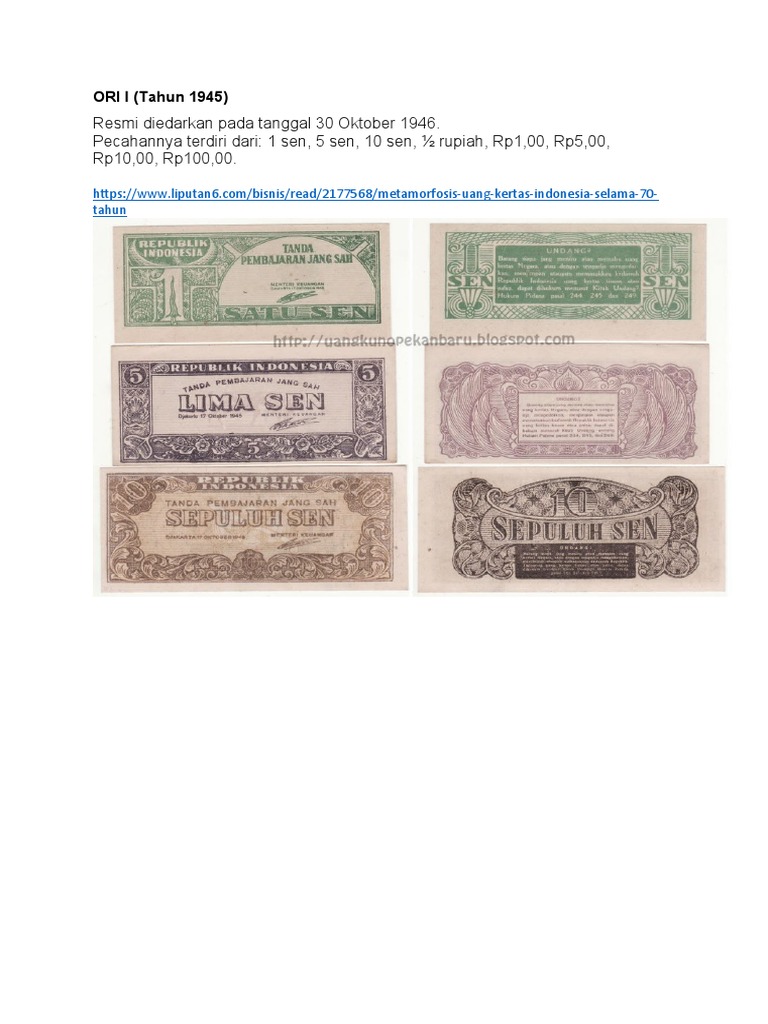 Kliping Mata Uang | PDF