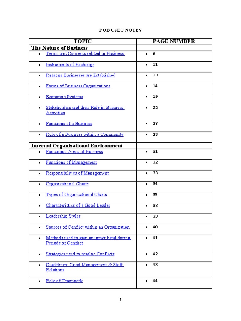 Pob Csec Notes | PDF | Payments | Money