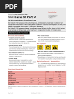 Shell Alvania Grease S2 Data Sheet | PDF | Materials