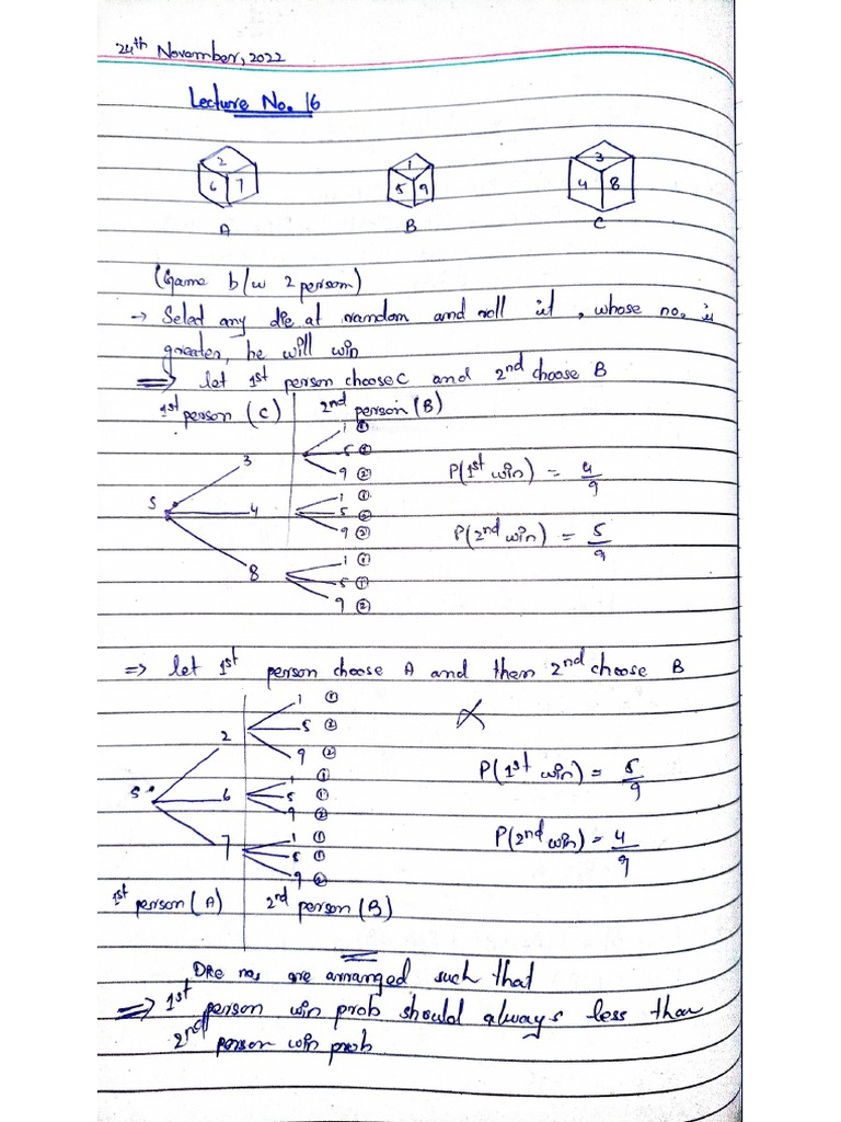 Probability ... 16 | PDF