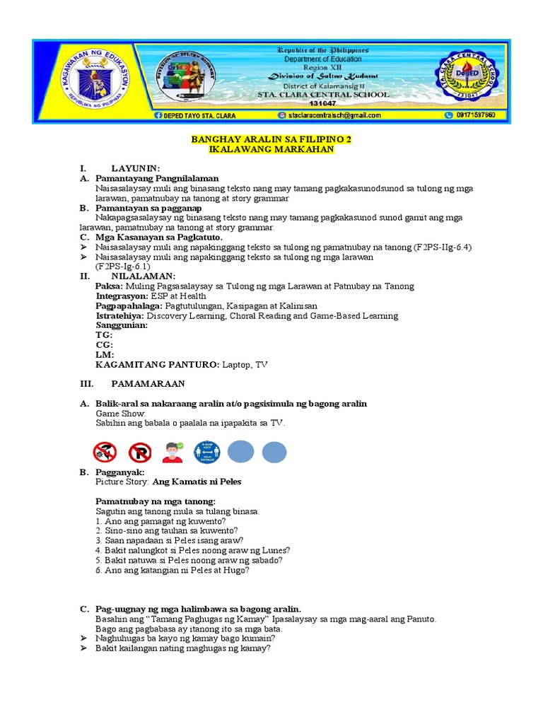 Cot Filipino 2nd Quarter | PDF