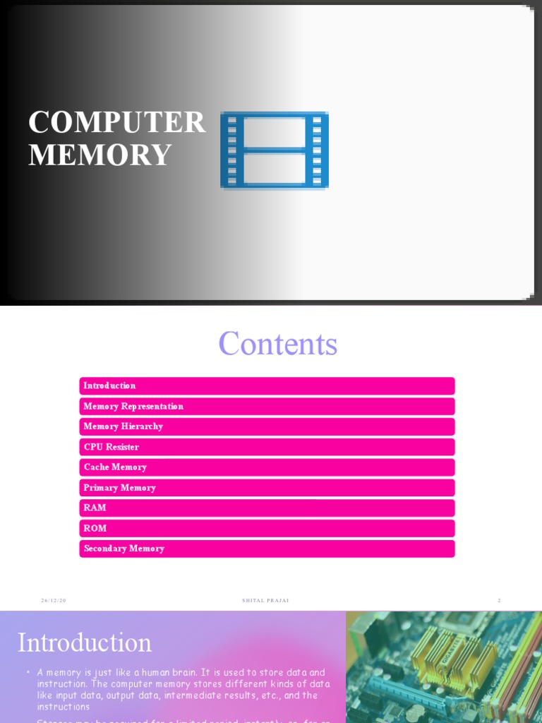 Computer Memory | PDF
