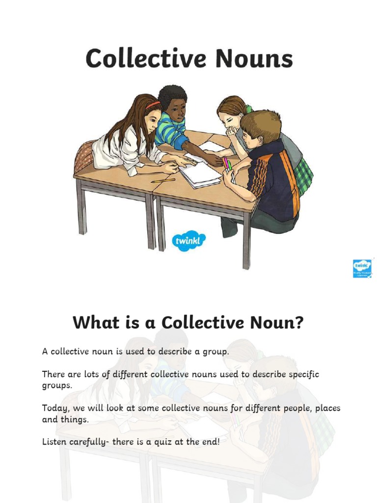 4 Collective Nouns Powerpoint Compressed | PDF