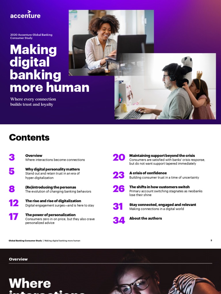 Accenture Consumer Study | PDF | Banks | Customer Experience