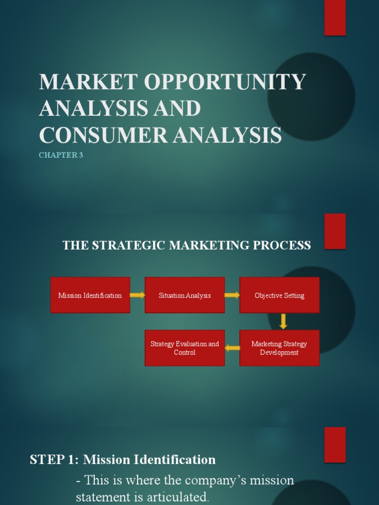 2 Chapter 3 MARKET OPPORTUNITY ANALYSIS AND CONSUMER ANALYSIS | PDF