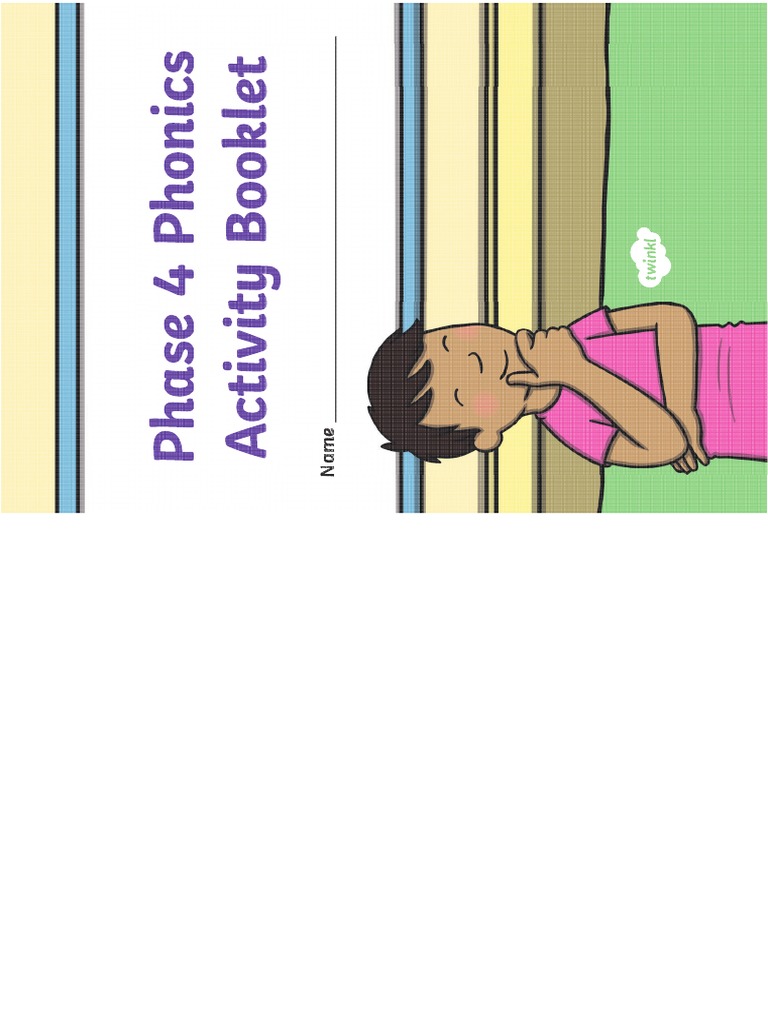 Phase 4 Phonics Acitivity Booklet | PDF