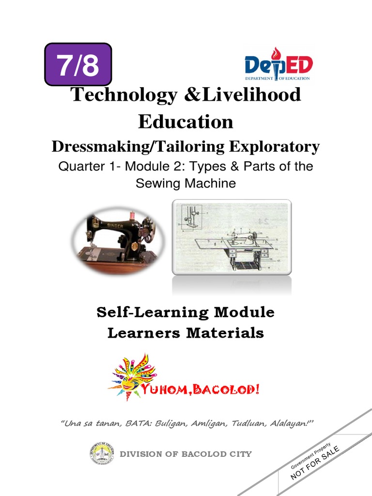 Module 2 Dressmaking 7 | PDF | Sewing Machine | Sewing