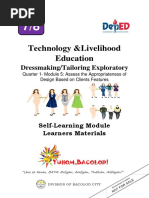 Module 2 Dressmaking 7 | PDF | Sewing Machine | Sewing