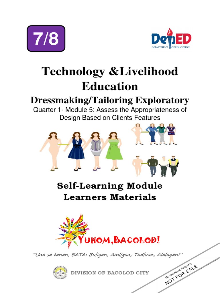 Module 5 Dressmaking 7 | PDF