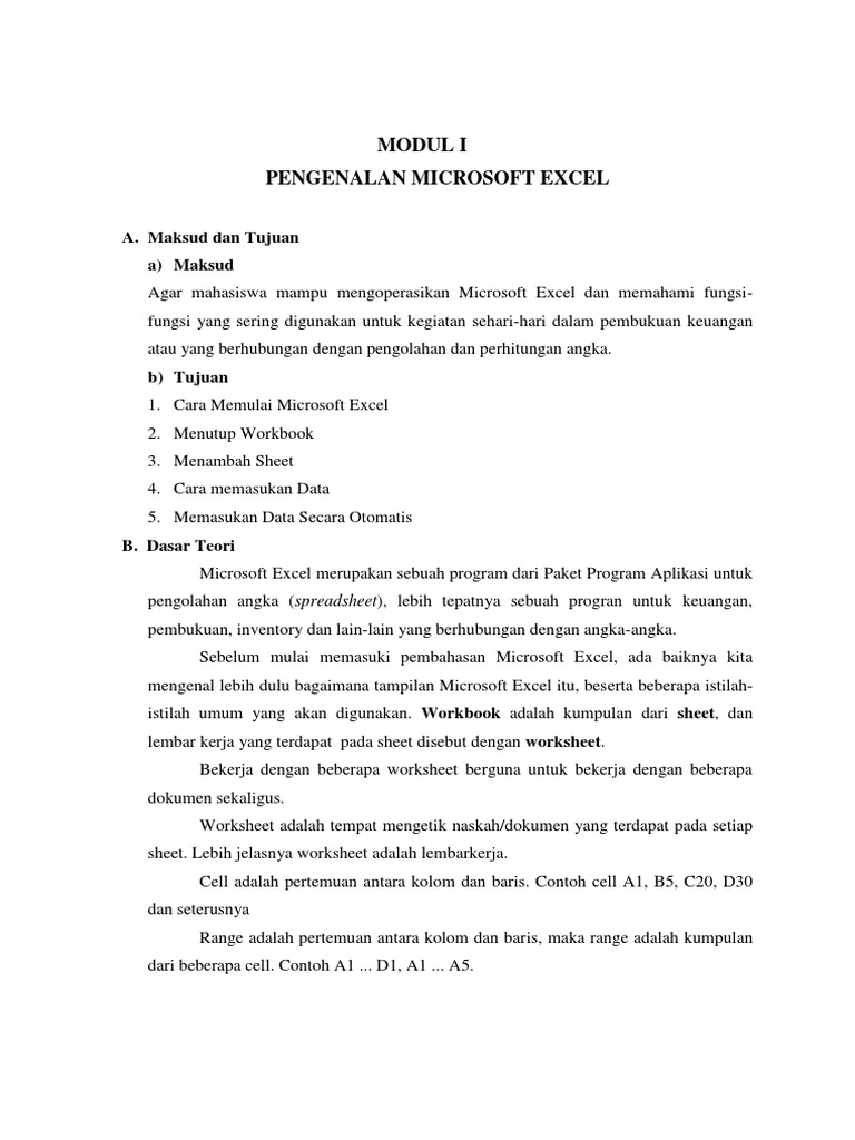 Modul Aplikom 2019 | PDF