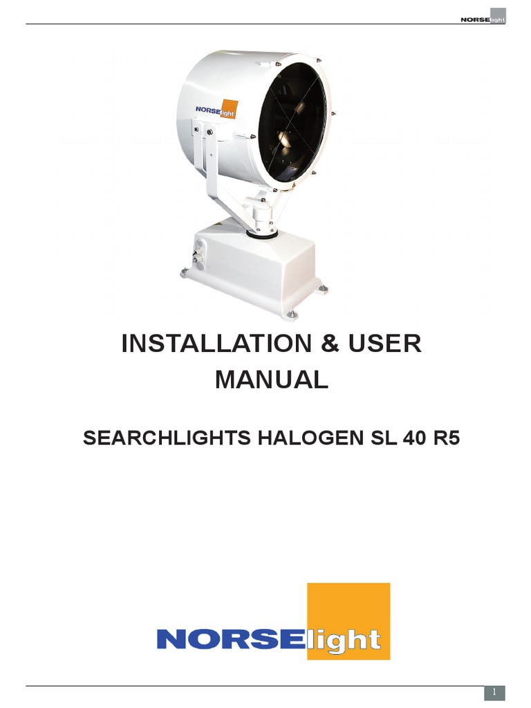 Halogen SL40 | PDF | Alternating Current | Manufactured Goods