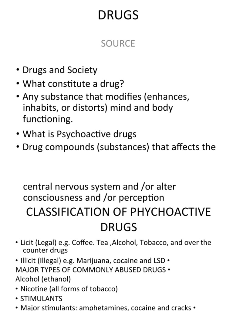 DRUG | PDF | Psychoactive Drugs | Recreational Drug Use