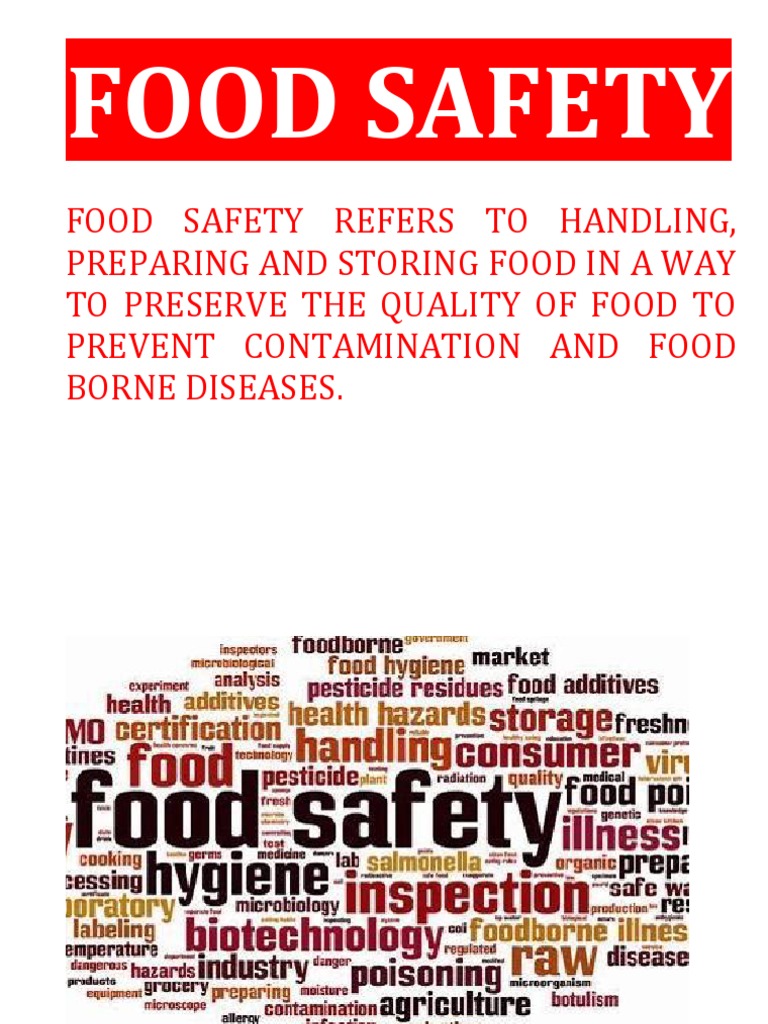 Food Safety & Quality | PDF | Foodborne Illness | Food Safety