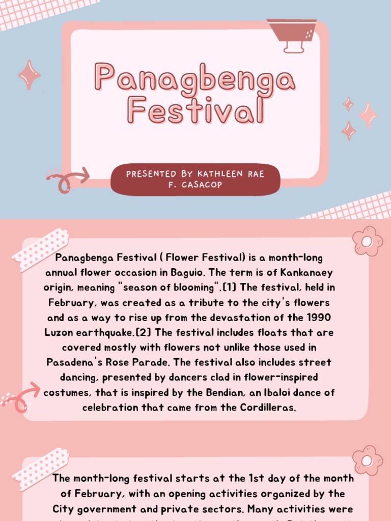 Panagbenga Festival Overview and Events | PDF | Social Science