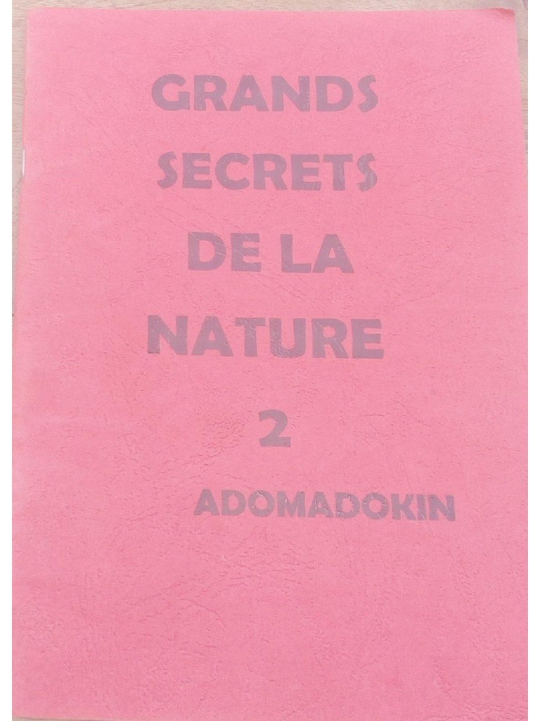 Grands Secret de La Nature | PDF