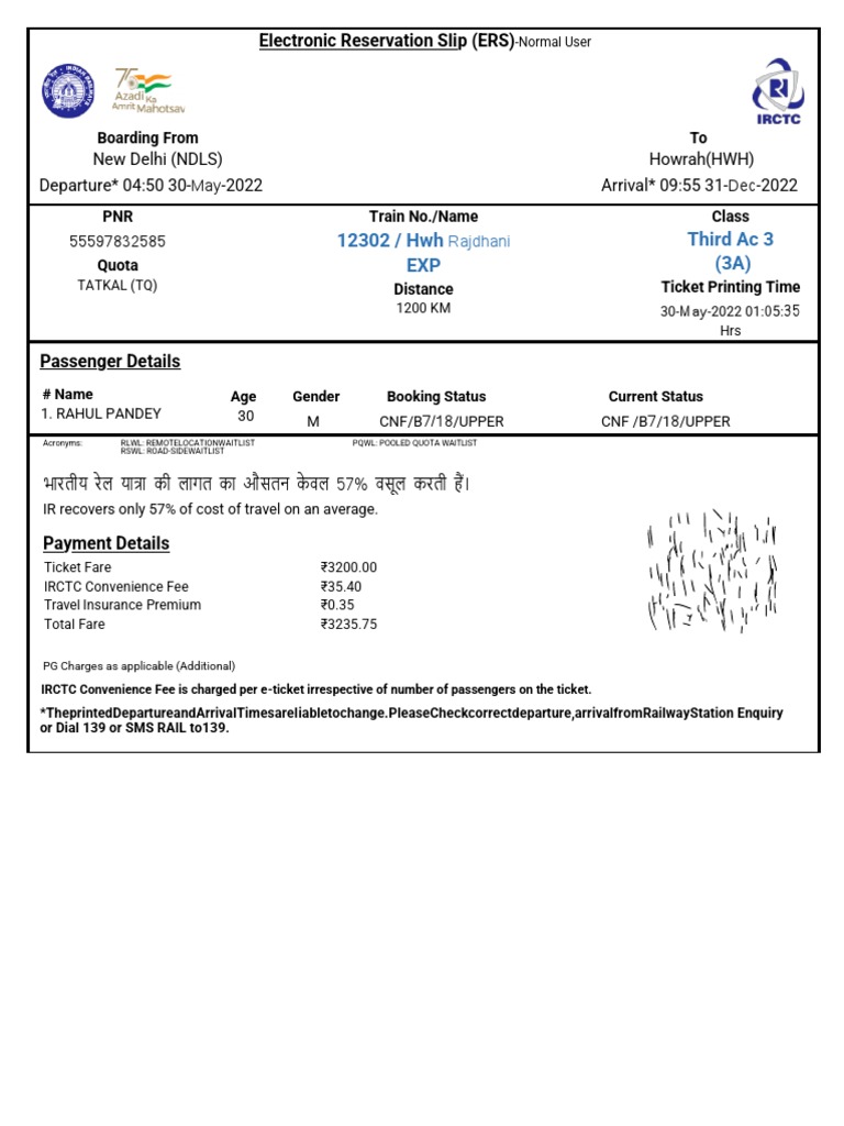 Train Tic-4 | Download Free PDF | Rail Transport | Transport