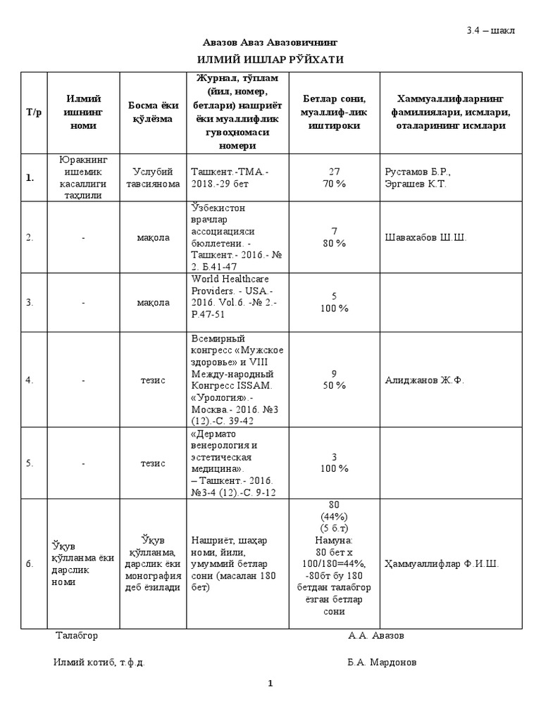 Shakl 3.4 Namuna | PDF