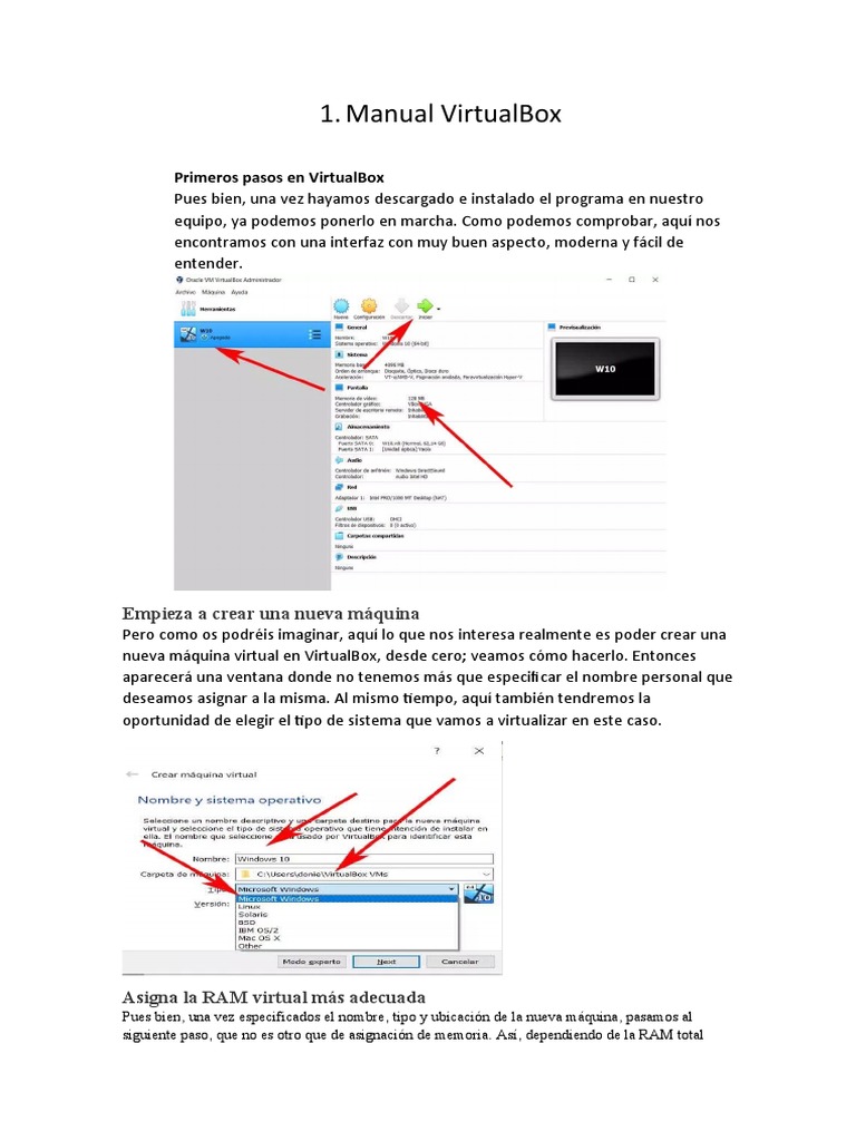 Manual VirtualBox | PDF | Ciencias de la Computación | Software