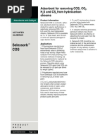 Sylobead® Ms 512: Product Description | PDF | Adsorption | Gases