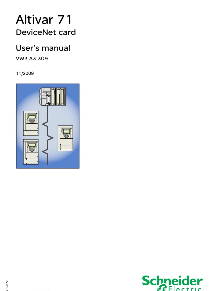 Altivar 71: Devicenet Card User'S Manual | PDF | Electrical Wiring ...