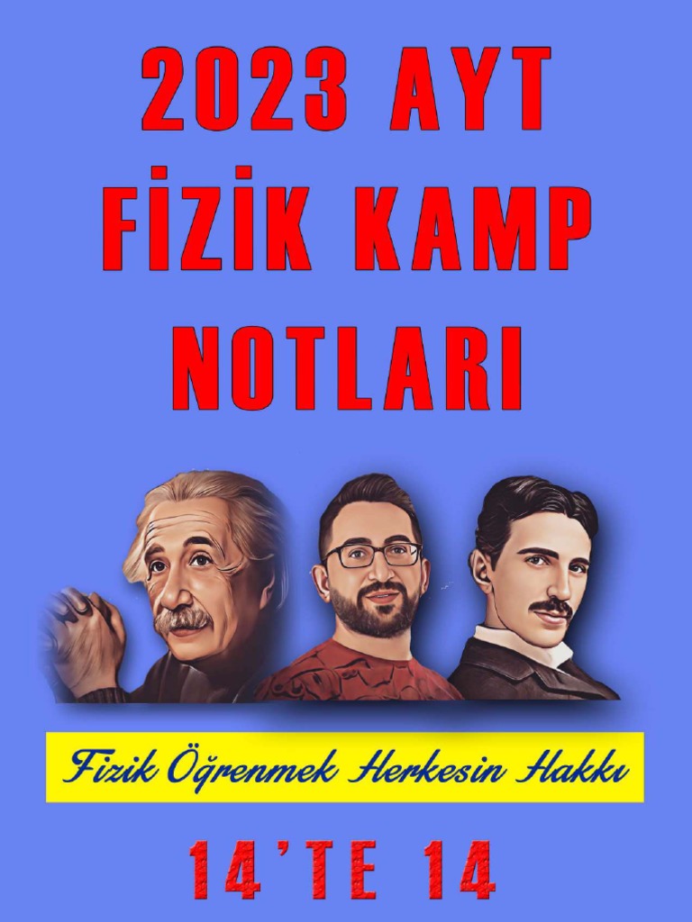2023 Ayt Fi̇zi̇k PDF Ders Notlari (1) - Compressed | PDF