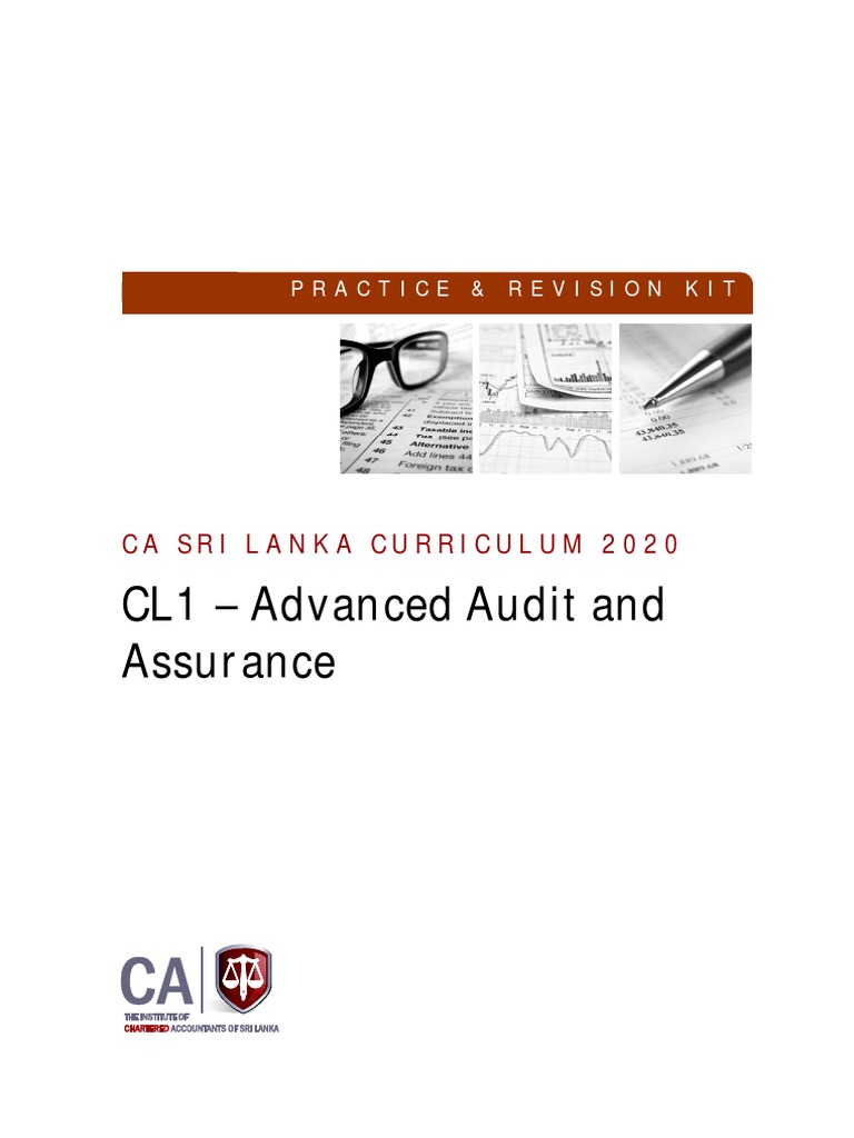 CL 1 Advanced Audit | PDF | Financial Audit | Audit