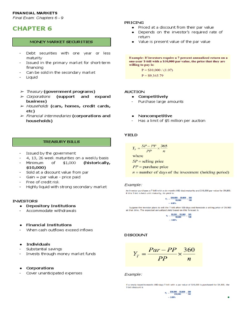 FinMar FINALS | PDF | Bonds (Finance) | Stocks