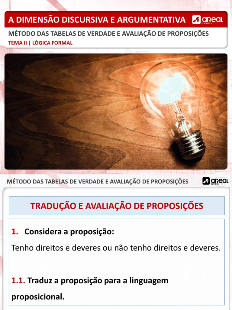 Tabelas de Verdade-Lógica | PDF | Verdade | Filosofia Ocidental