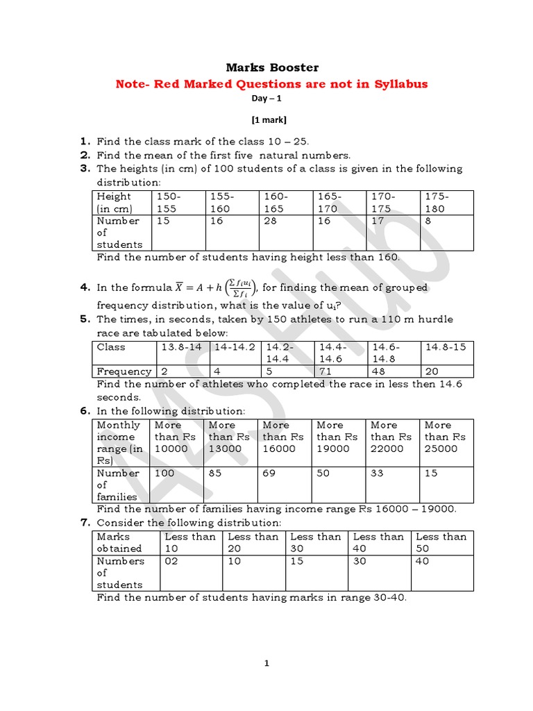 14 Statistics | PDF | Mode (Statistics) | Mean