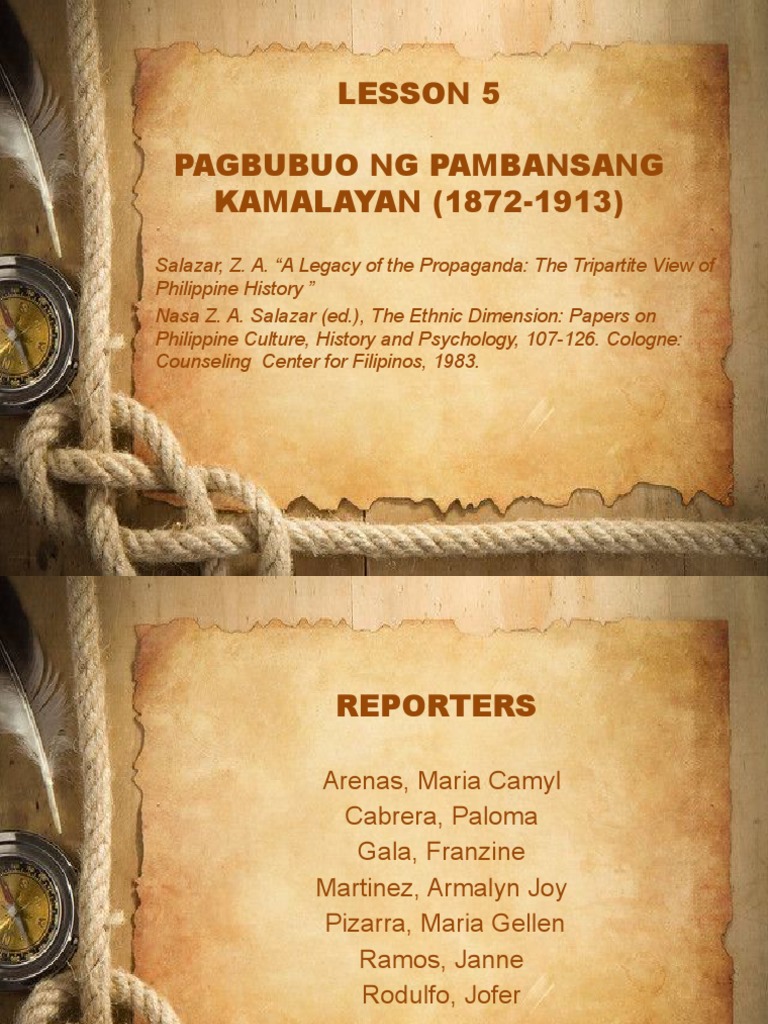 A Legacy of Propaganda The Tripartite View of Philippine History | PDF ...