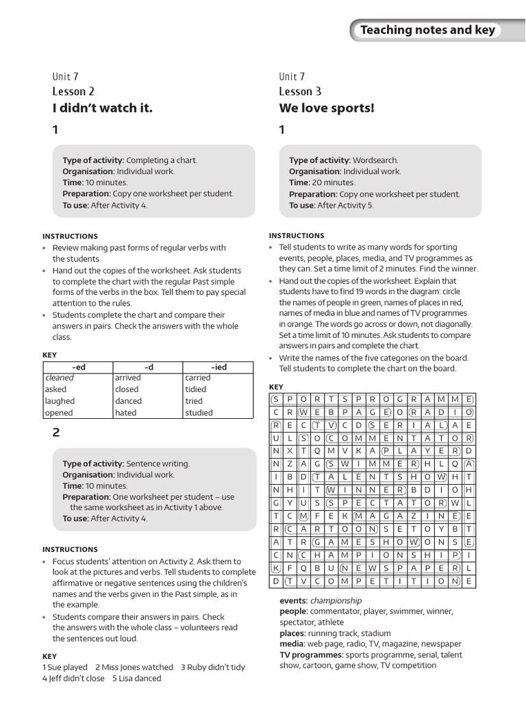 Brainy KL 5 TRF TN Unit 7 | PDF | Worksheet | Reading Comprehension