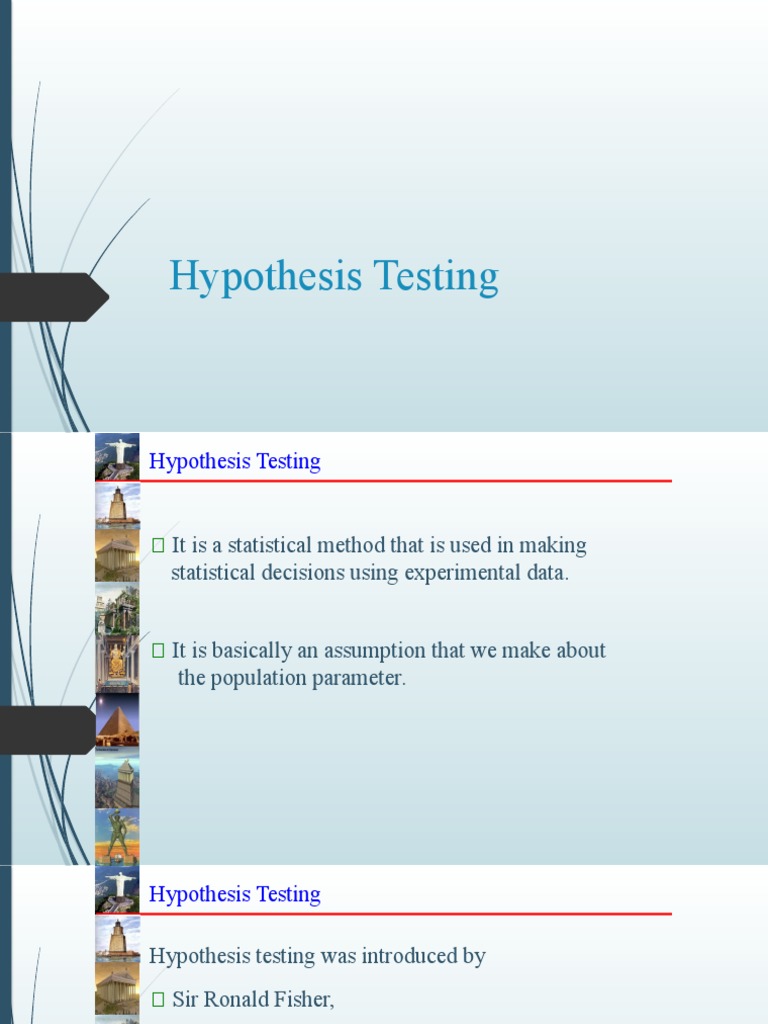 Hypothesis Testing | PDF | Statistical Hypothesis Testing | Analysis Of ...