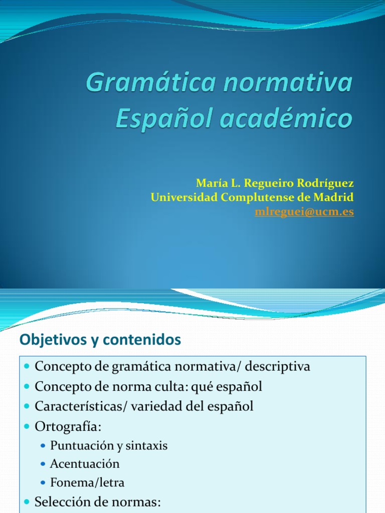 R.2. Gramática Normativa | PDF | Asunto (gramática) | Ciencia cognitiva