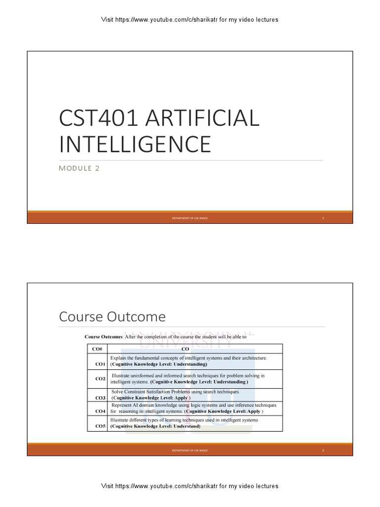 Ai Module 3 | PDF | Computer Science | Algorithms And Data Structures