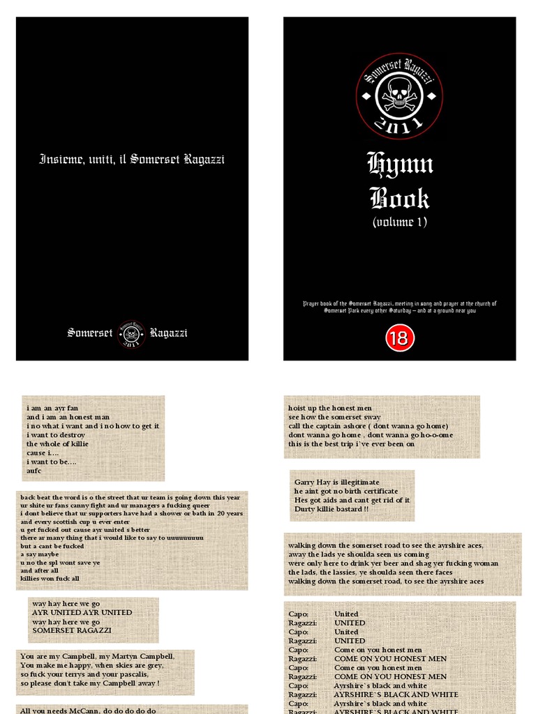 Hymn Book: Insieme, Uniti, Il Somerset Ragazzi | Download Free PDF ...