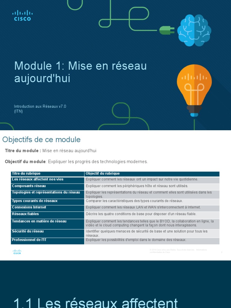 ITN Module 1 | PDF | Serveur (Informatique) | Cloud computing