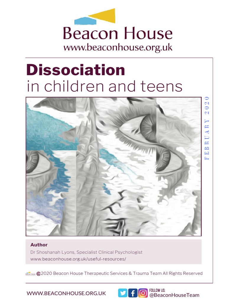 Dissociation in Children Teens Resource - Compressed | Download Free ...