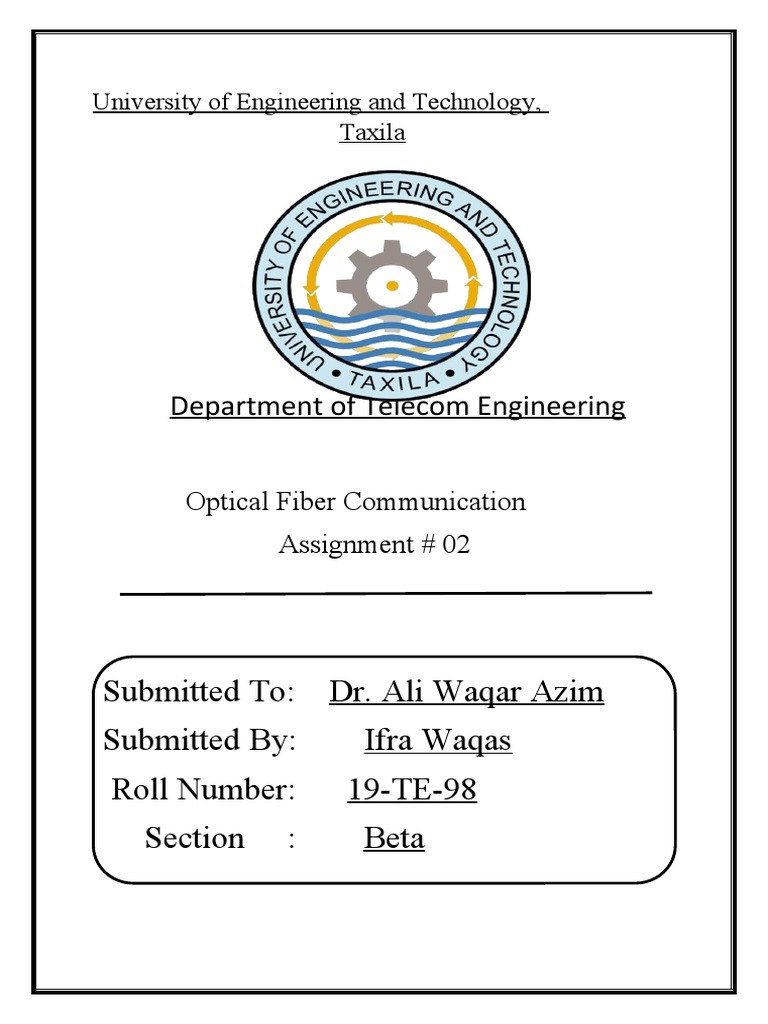 Ofc Ass3 | PDF | Computer Network | Asynchronous Transfer Mode