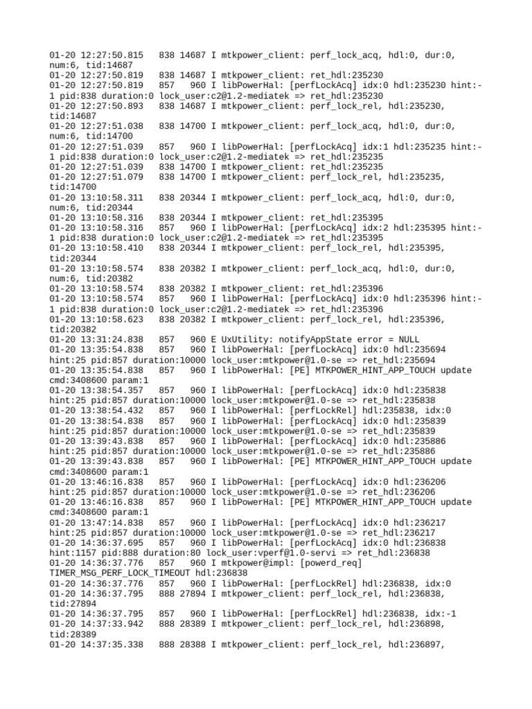 Log | PDF | Computing | Software Engineering