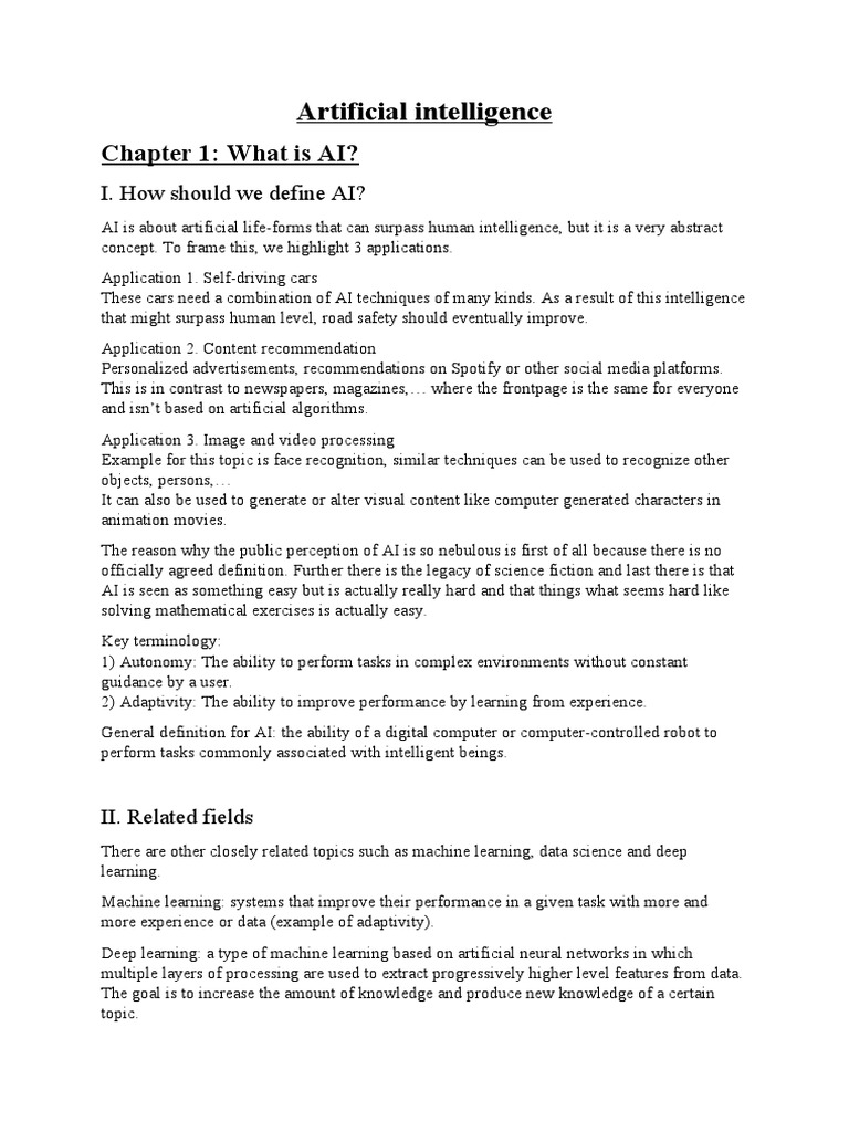 Artificial Intelligence | Download Free PDF | Artificial Intelligence | Intelligence (AI ...