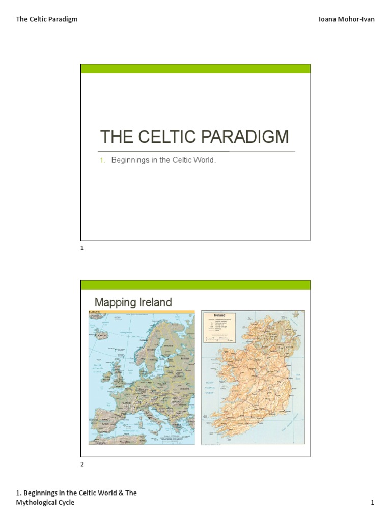 Beginnings in The Celtic World & The Mythological Cycle | PDF | Celts ...