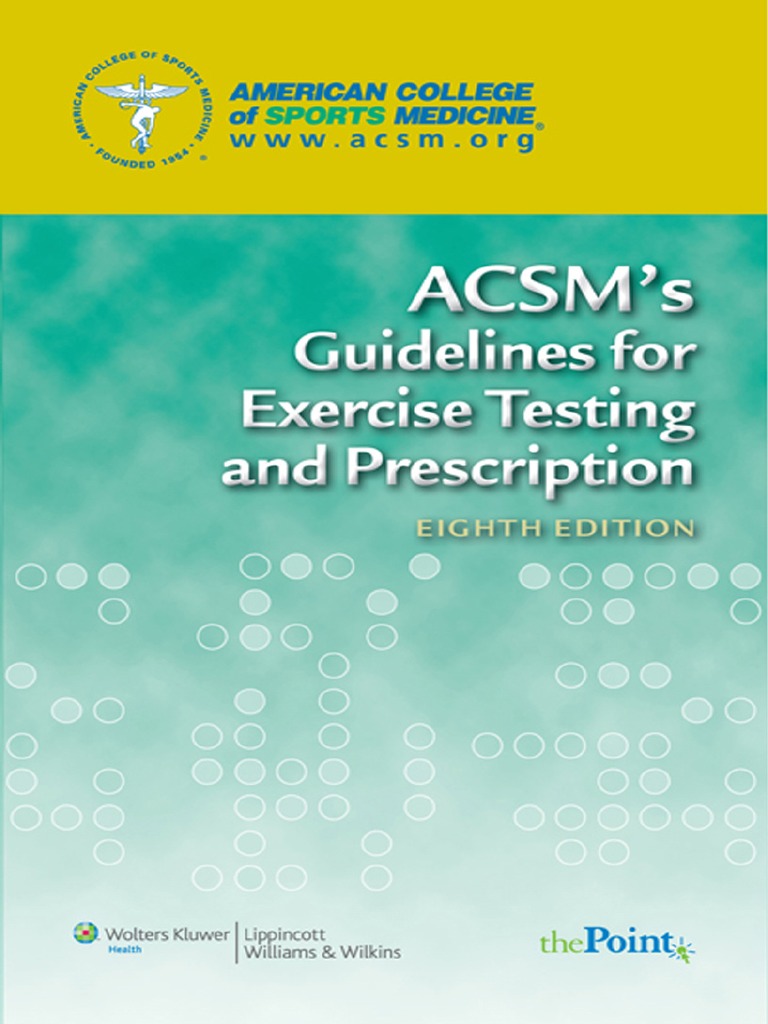 Acsm (001 041) | PDF | Physical Fitness | Medical Imaging