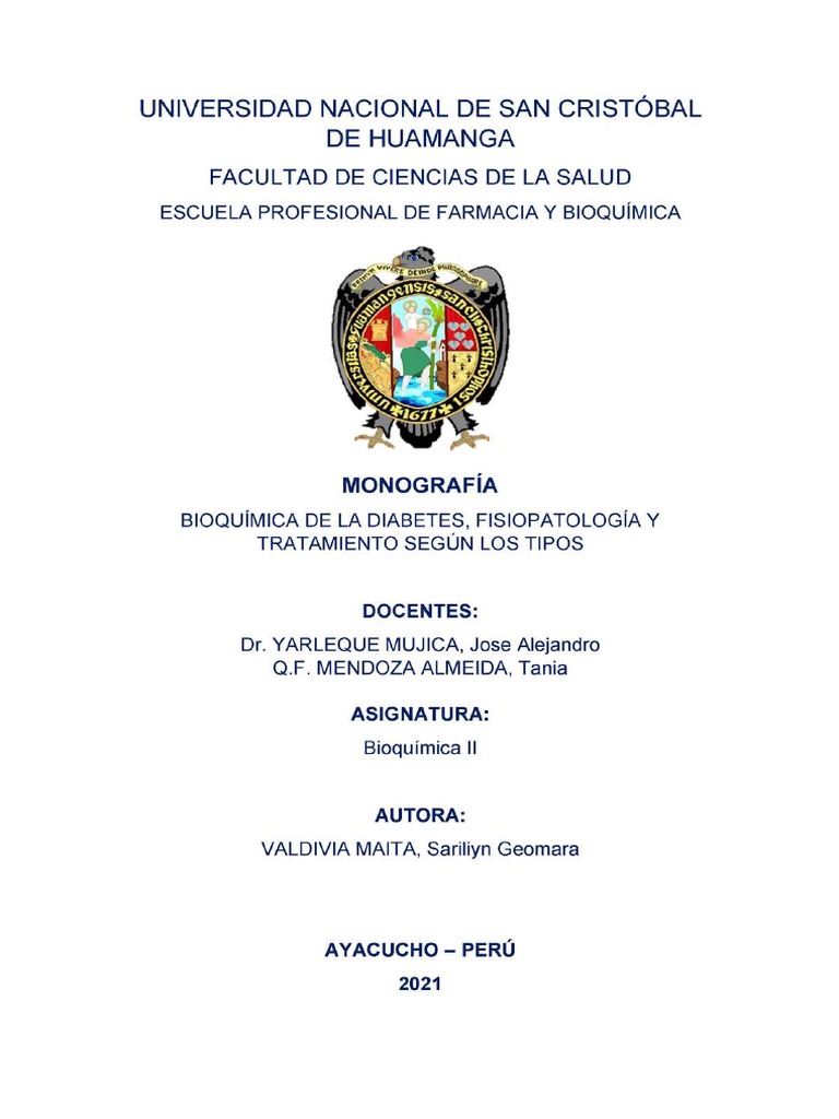 Caratula de Monografía | PDF