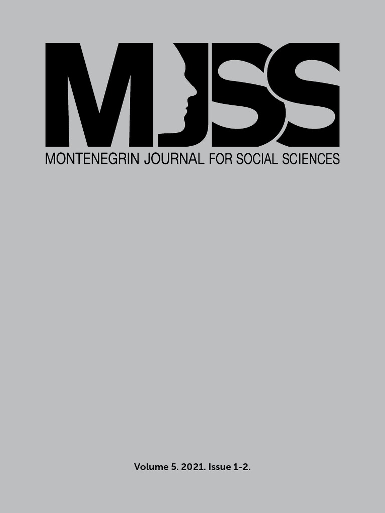 MJSS Vol 5 2021 Iss 1 2 | PDF | Montenegro | Ottoman Empire