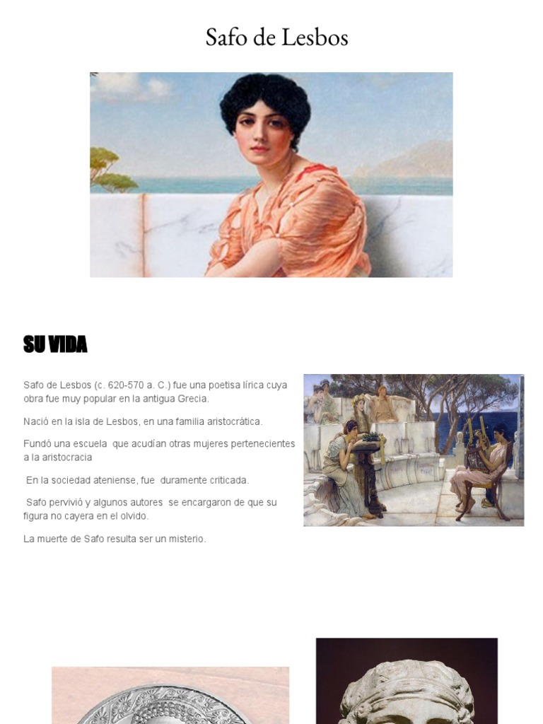 Safo: Poesía y Legado LGBTQ+ | PDF