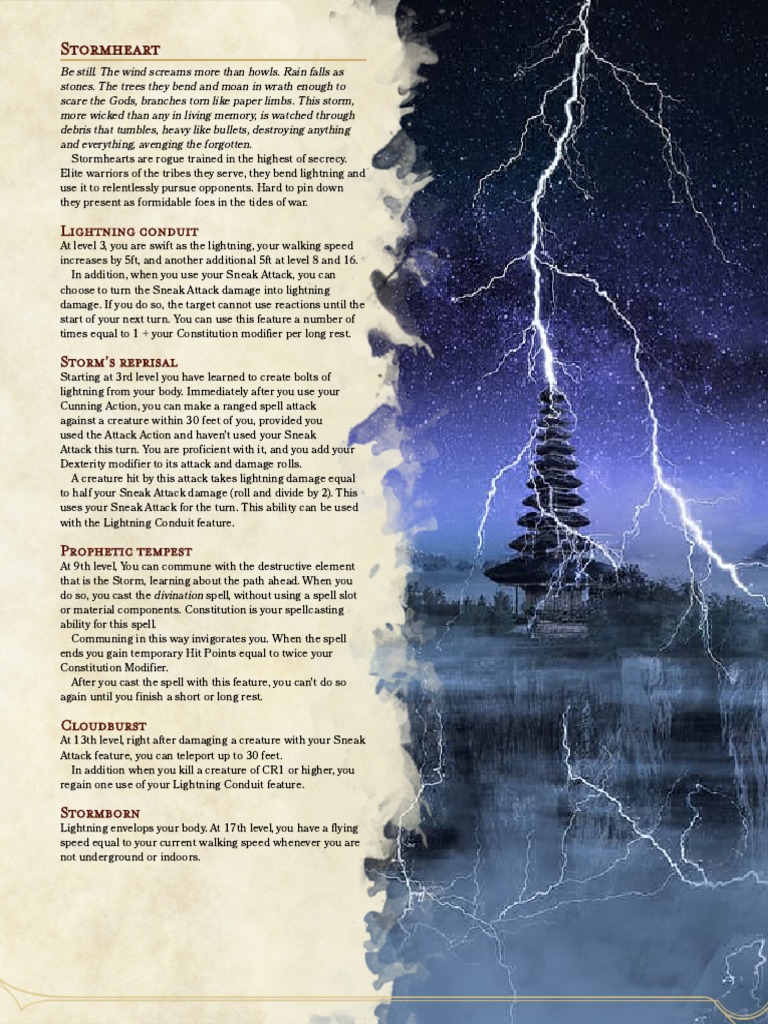 Stormheart Rogue | PDF | Law