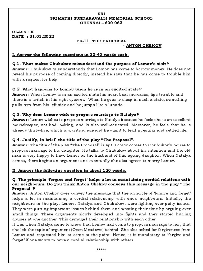 PR 11 - The Proposal | PDF